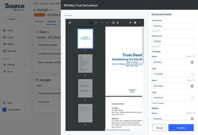 AI Assist - Trust Deed Reader | First AML